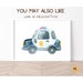 School Bus Printable, Yellow School Bus Print, Kids Room Decor Boys ...