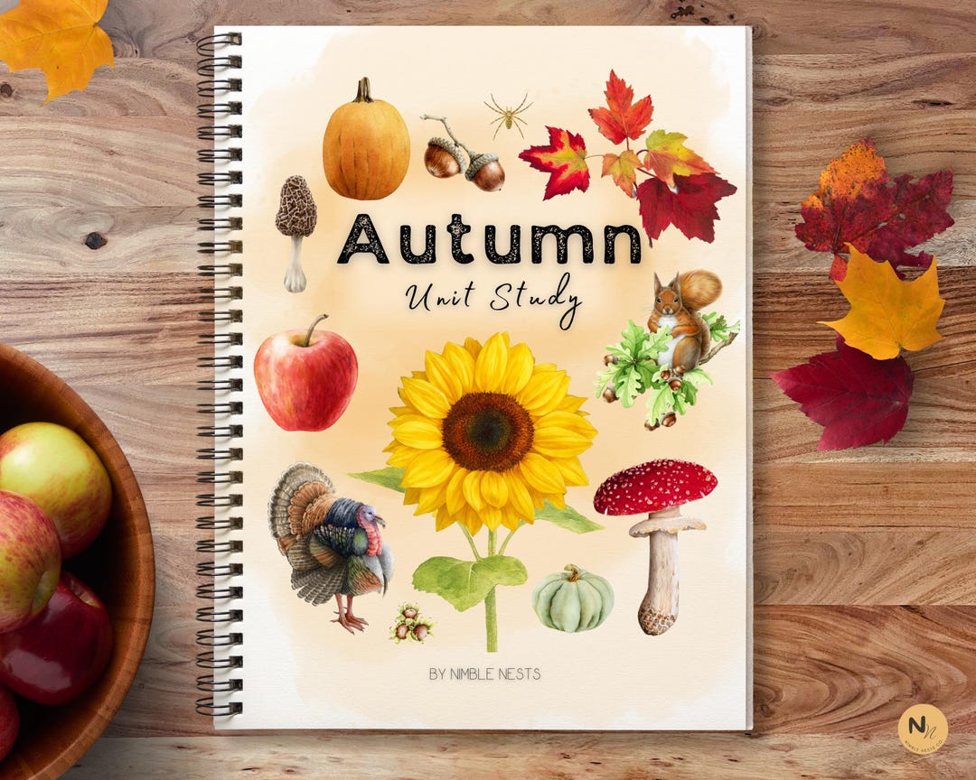 Autumn Unit Study: Fall Activities, Bat Study, Spider Study, Pumpkin ...