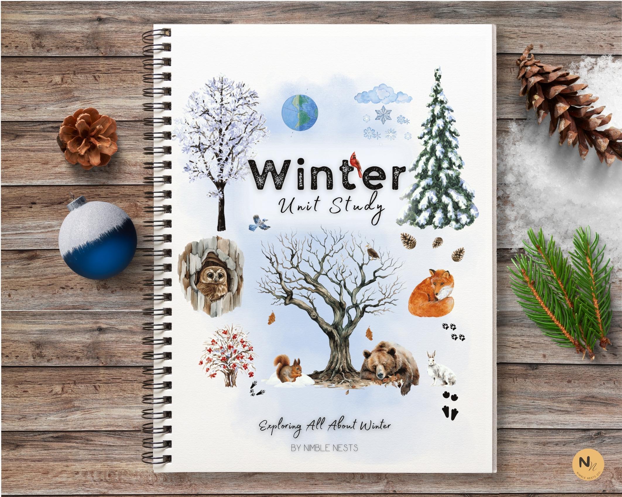 Winter Unit Study: Animals in Winter, Hibernation, Migration, Trees in ...