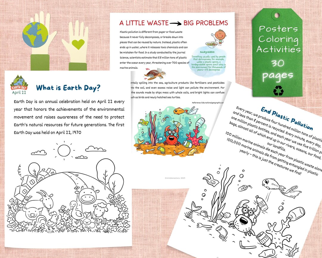 Earth Day Activities, Earth Day Coloring for Kids, Earth Day Printable ...