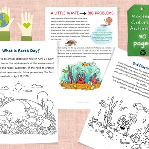 Earth Day Activities, Earth Day Coloring for Kids, Earth Day Printable ...