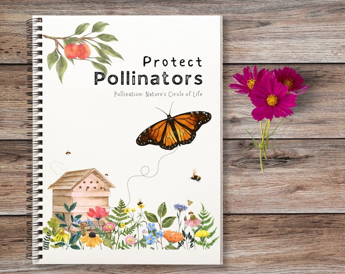 Pollinators - Montessori Three/four Part Cards - Etsy