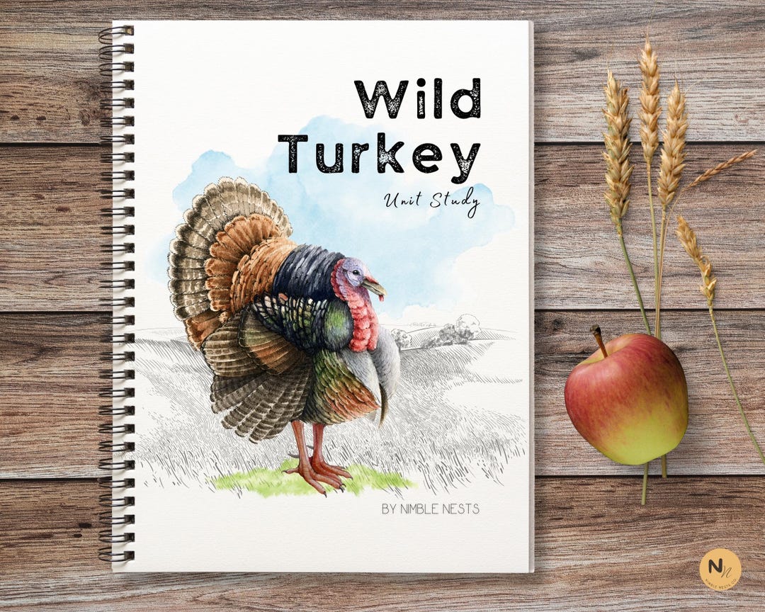 Wild Turkey Unit Study: Thanksgiving Homeschool (PDF) - Etsy