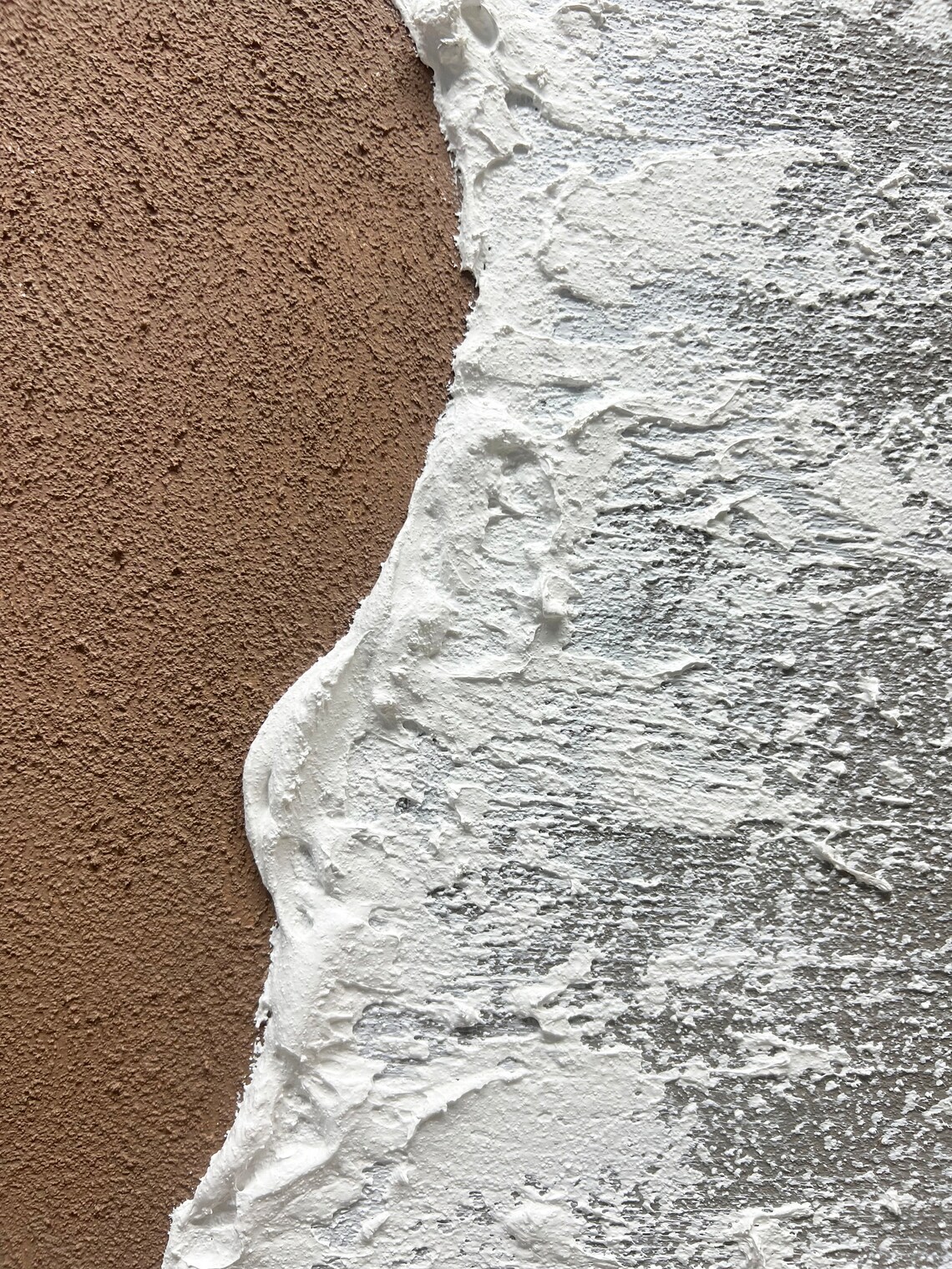 Large Wall Art Abstract Ocean Painting 3D Ocean Texture - Etsy