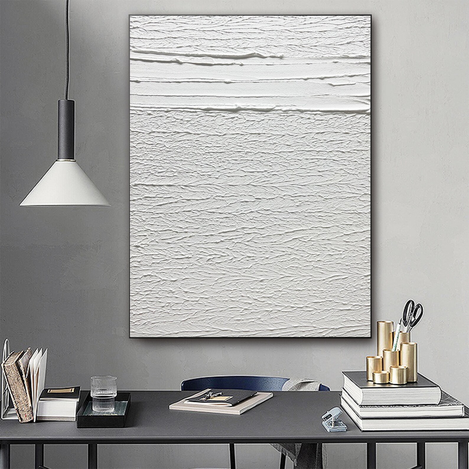 White Abstract Wall Artwhite Textured Wall Artwhite Abstract - Etsy