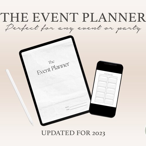 Event Planner Template Printable Event Planner Party - Etsy