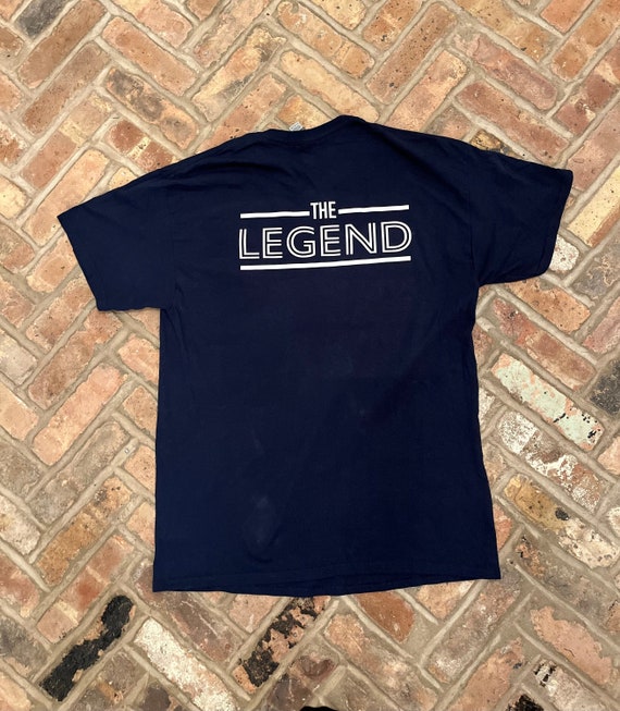 Blue the Legend Adult Graphic T-shirt With White - Etsy