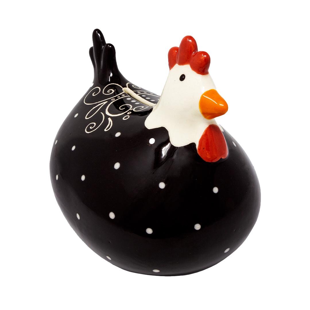 "poli" Hen / Handmade, Free-range Ceramic Piggy Bank / Chicken Lover ...