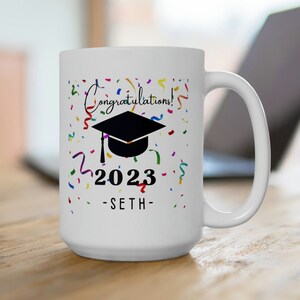 Graduation Mug 2023, Personalized Graduation Mug, Graduation Gift 2023 ...
