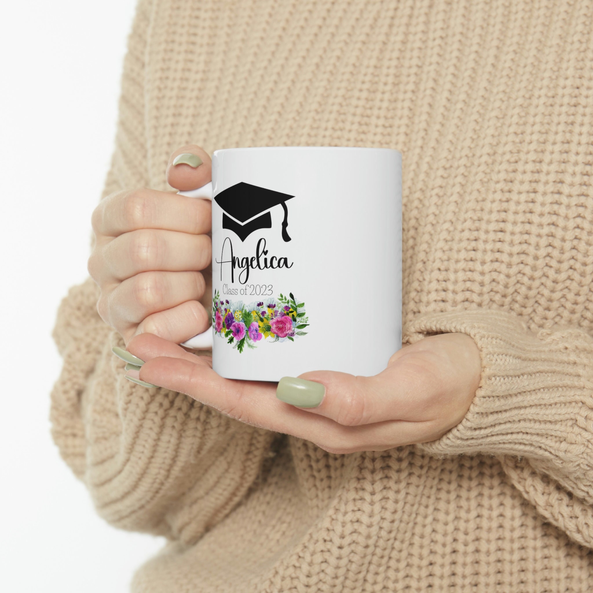 Graduation Mug, Class of 2023, Graduation Gift for Her, Personalized ...