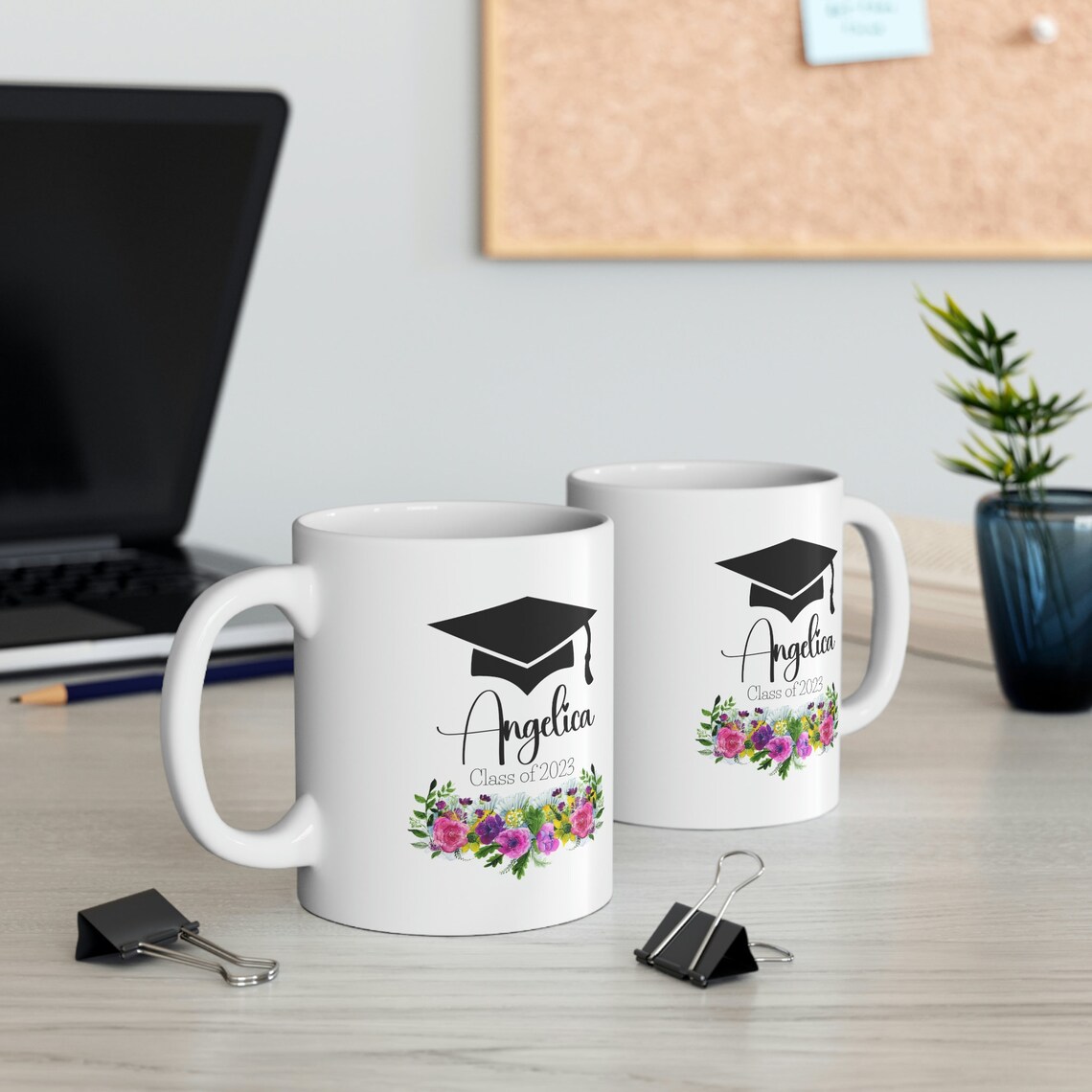 Graduation Mug, Class of 2023, Graduation Gift for Her, Personalized ...