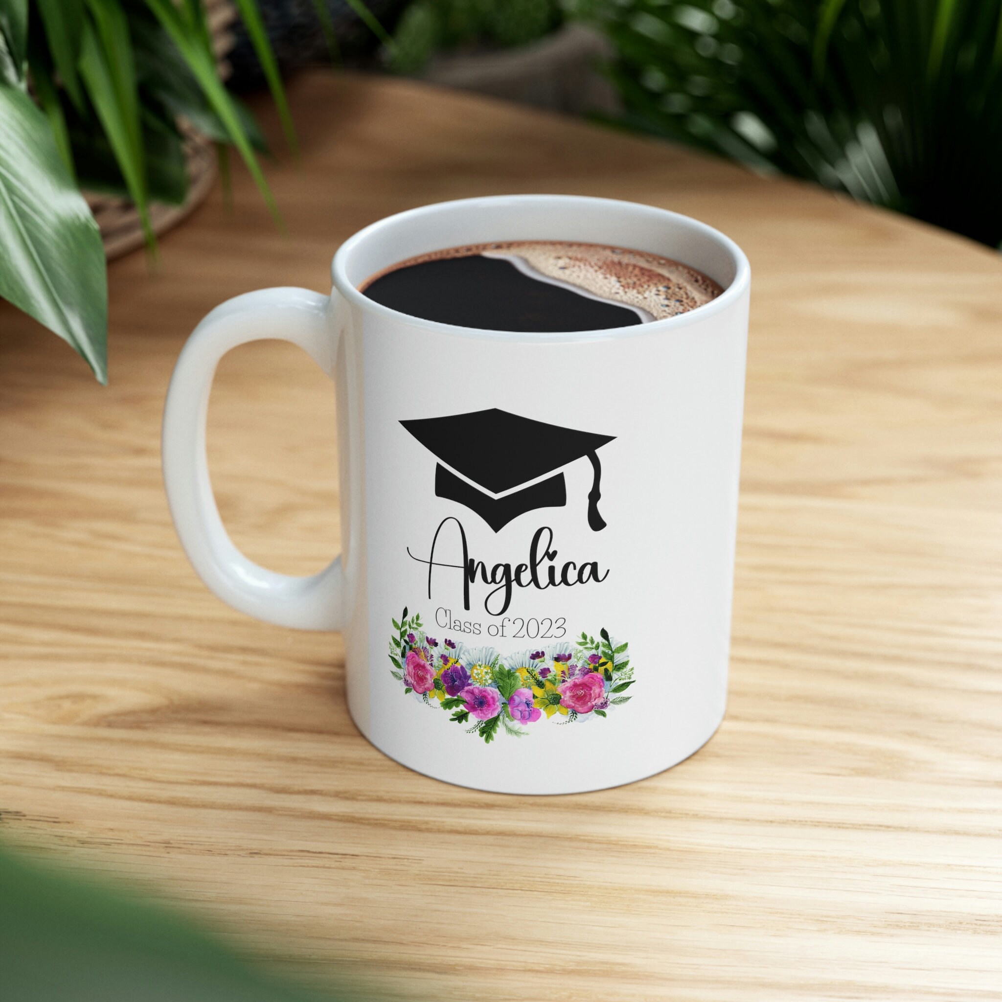 Graduation Mug, Class of 2023, Graduation Gift for Her, Personalized ...