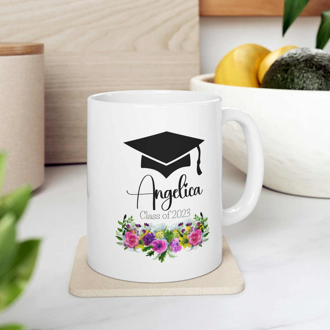 Graduation Mug, Class of 2023, Graduation Gift for Her, Personalized ...