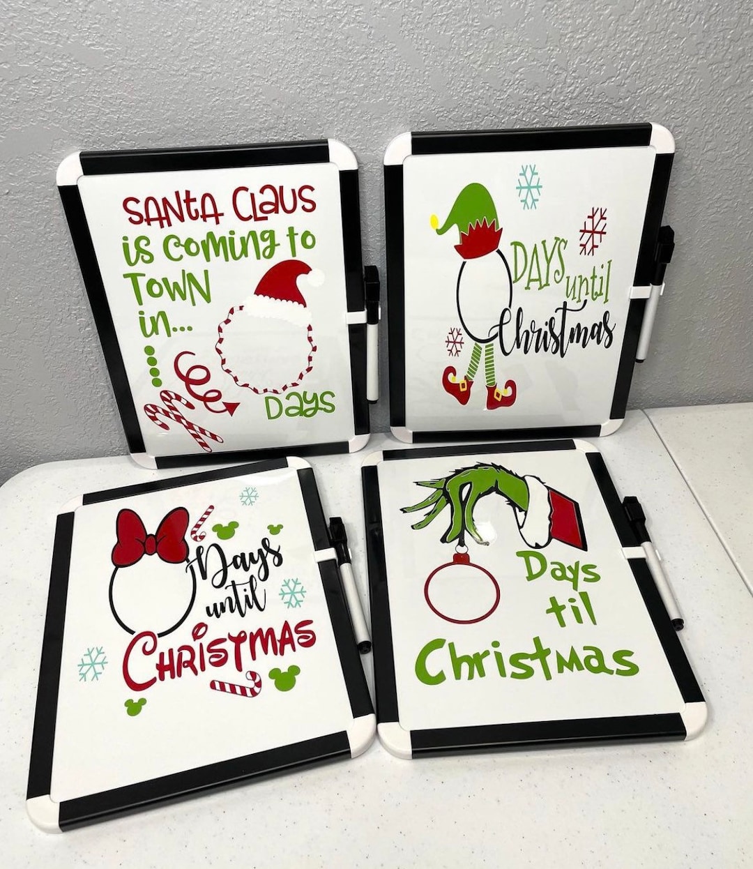 Christmas Countdown, Christmas Countdown Board, Christmas, Kids ...