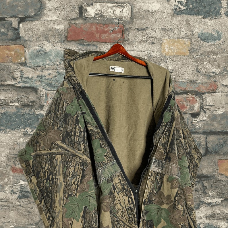 Vintage Hunting Camo Coveralls Gander Mountain Relaxed Fit 90s - Etsy