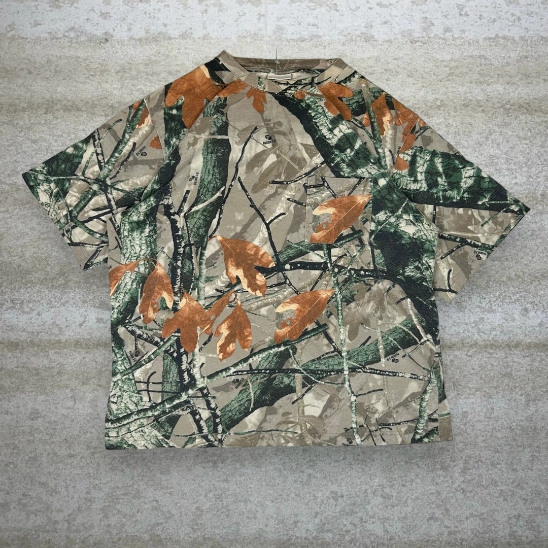 Vintage Fusion 3D Hunting Camo Shirt Mens XL Cotton Short Sleeve ...