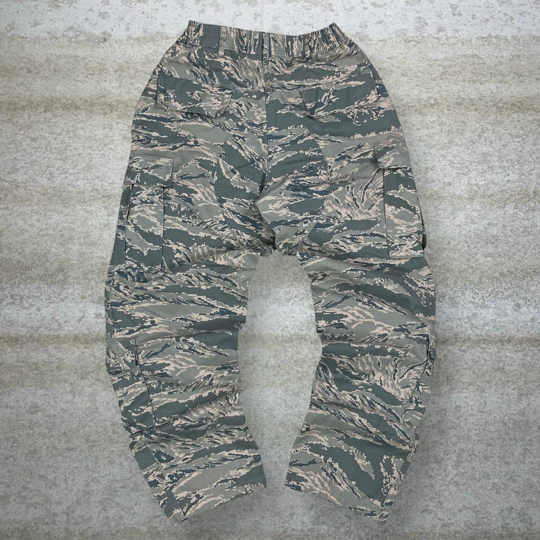 Vintage Military Digital Tiger Stripe Camo Tactical Pants 30x32 Baggy ...