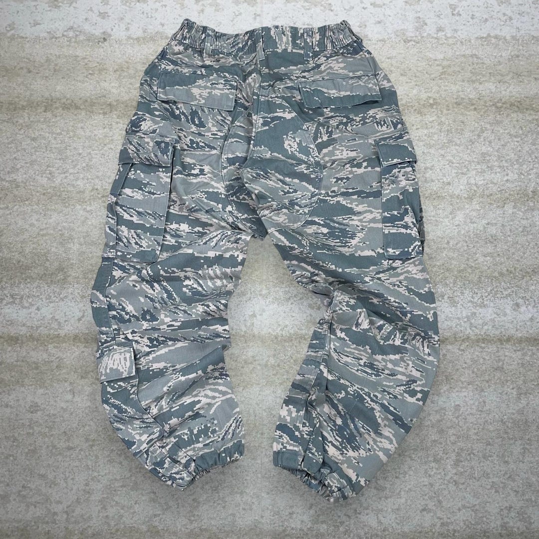 Vintage Military Digital Tiger Stripe Camo Tactical Pants 28x26 Baggy ...