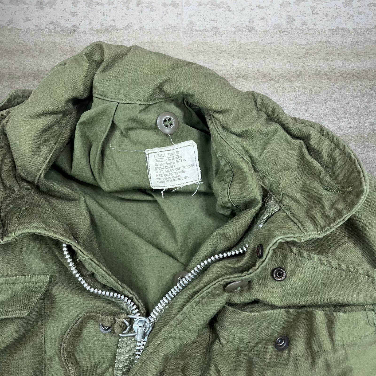 Vintage M65 Military Cold Weather Field Coat Marines Olive Green XS Regular 90s - Etsy