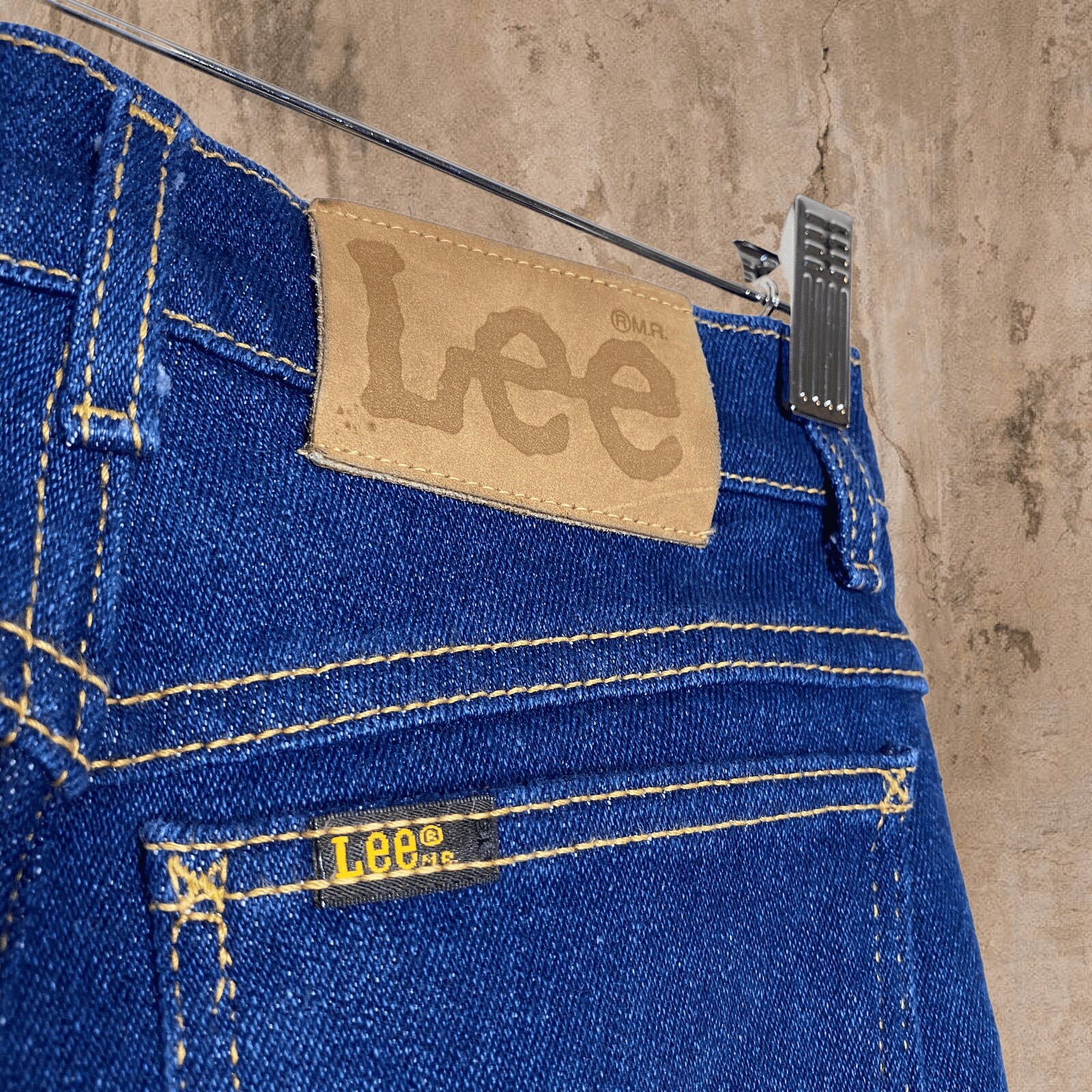 Vintage Lee MR Jeans Union Made in USA Dark Wash Straight Fit - Etsy