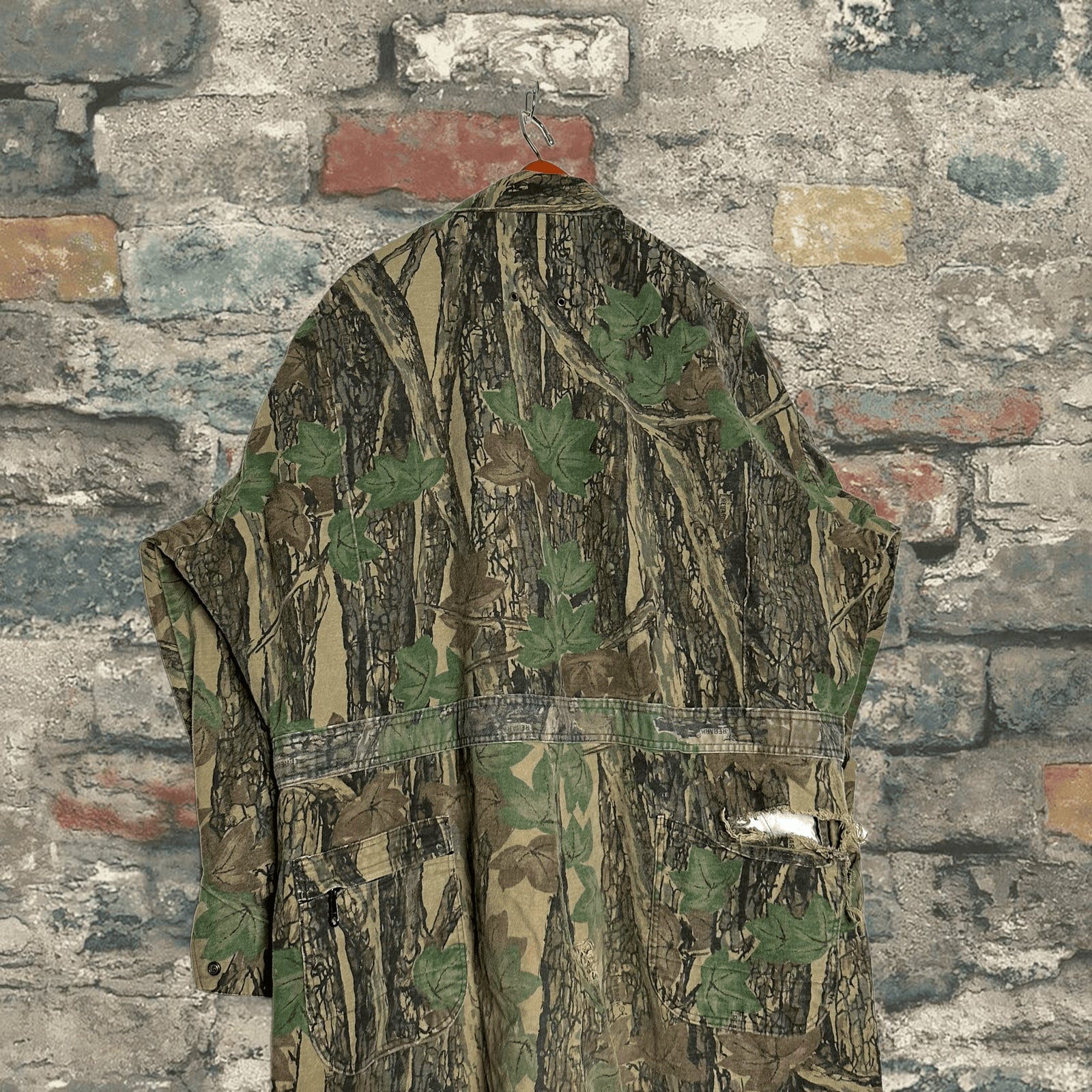 Vintage Hunting Camo Coveralls Gander Mountain Relaxed Fit 90s - Etsy