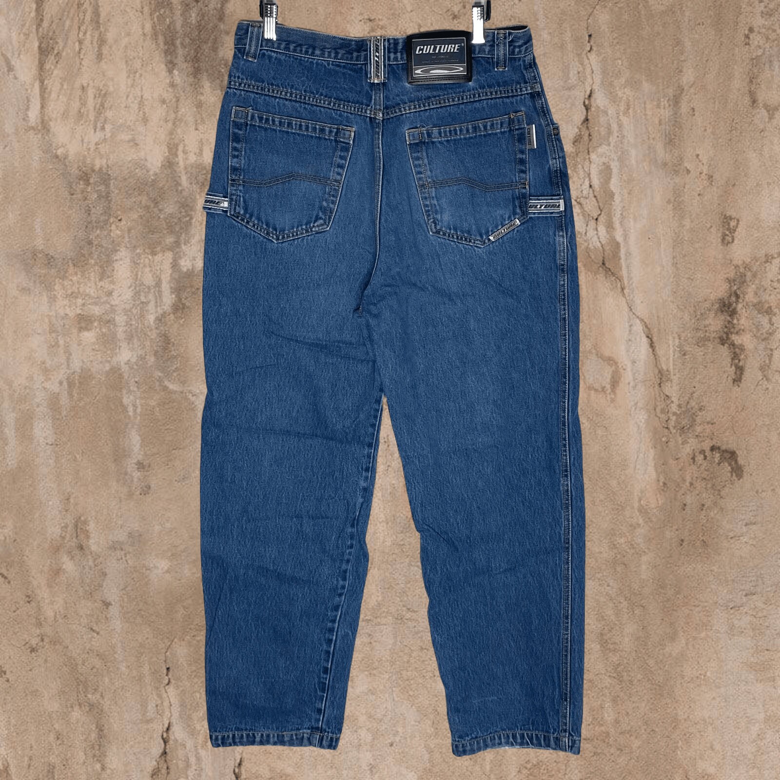 Vintage Culture Skate Jeans Carpenter Style Double Sided Loop Baggy Fit ...