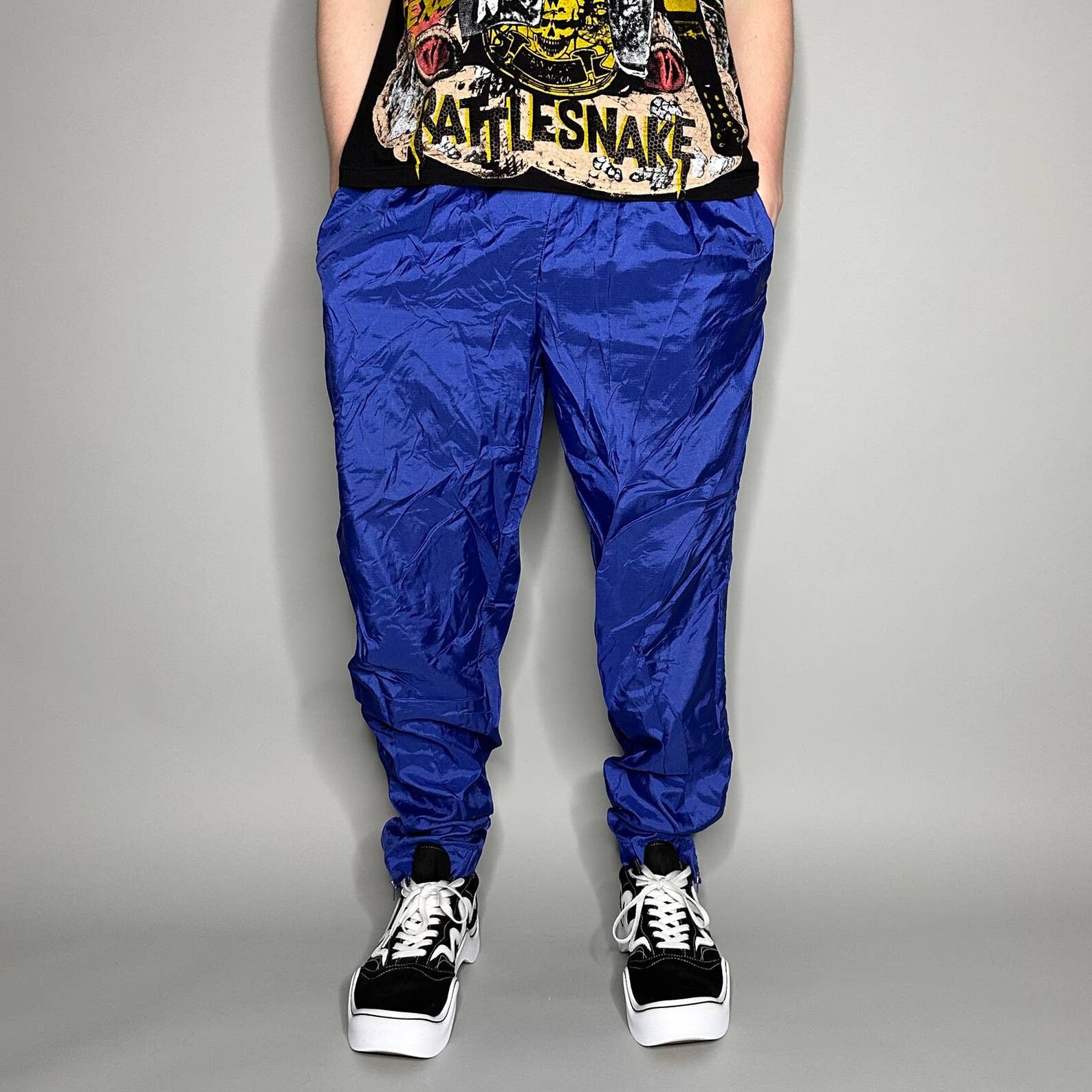 Blue Vintage Nike Track Pants