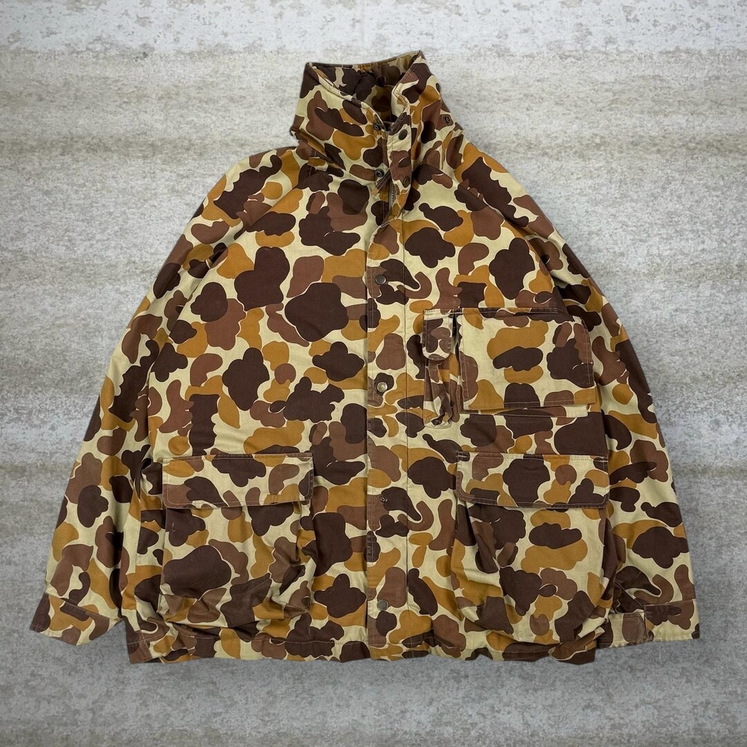 Vintage 90s Gamehide Jacket Mens L Duck Hunting Camo Canvas Full Zip ...