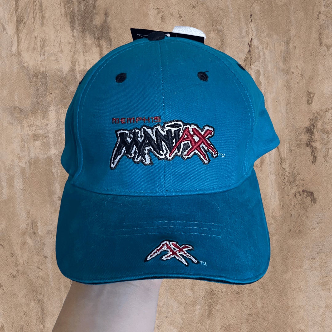 Vintage Memphis Maniax XFL Hat Drew Pearson Design Adjustable NWT 2001 ...