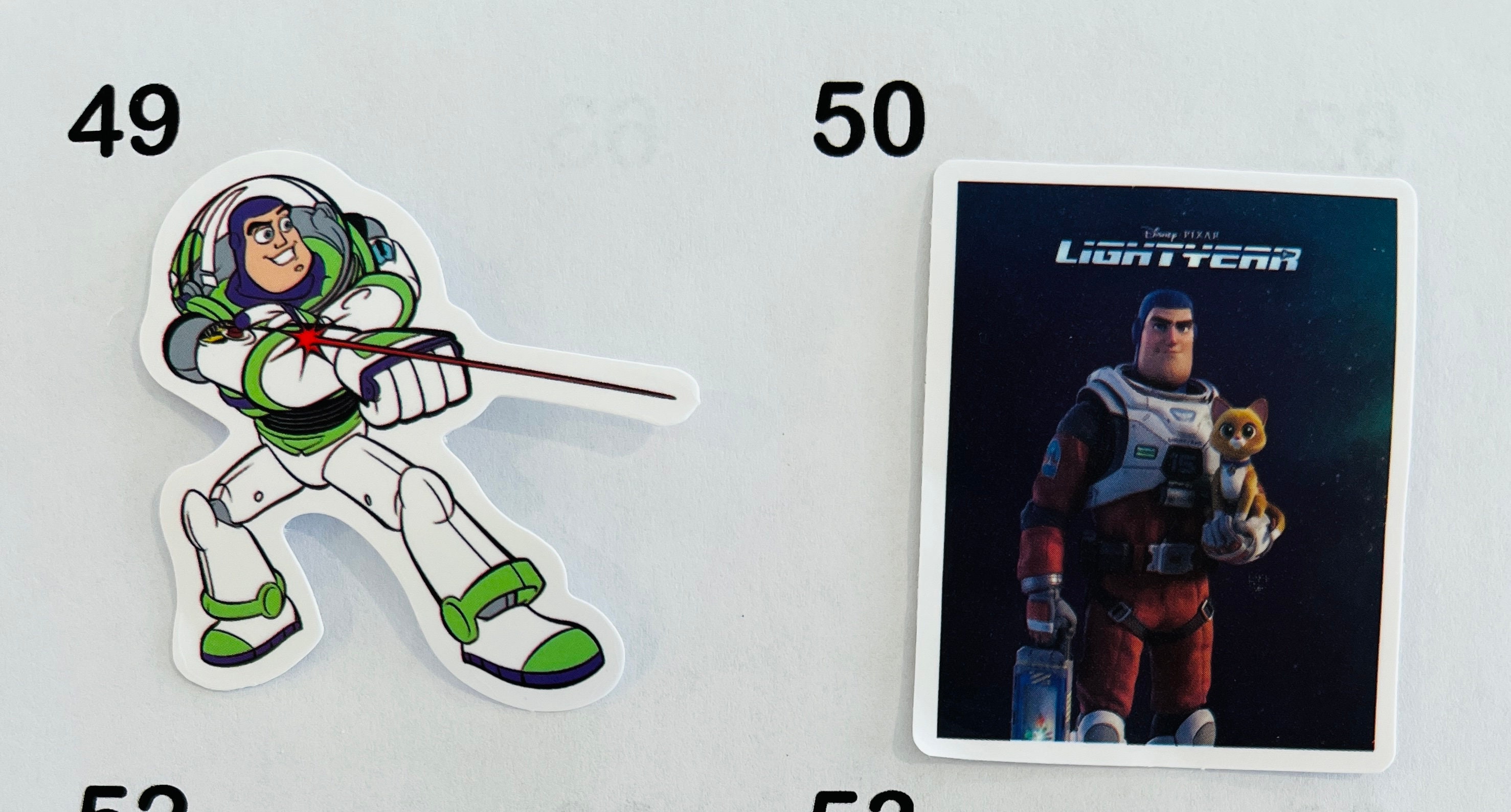 1-50 Pieces Lightyear Movie Stickers Buzz Toy Story Sox - Etsy