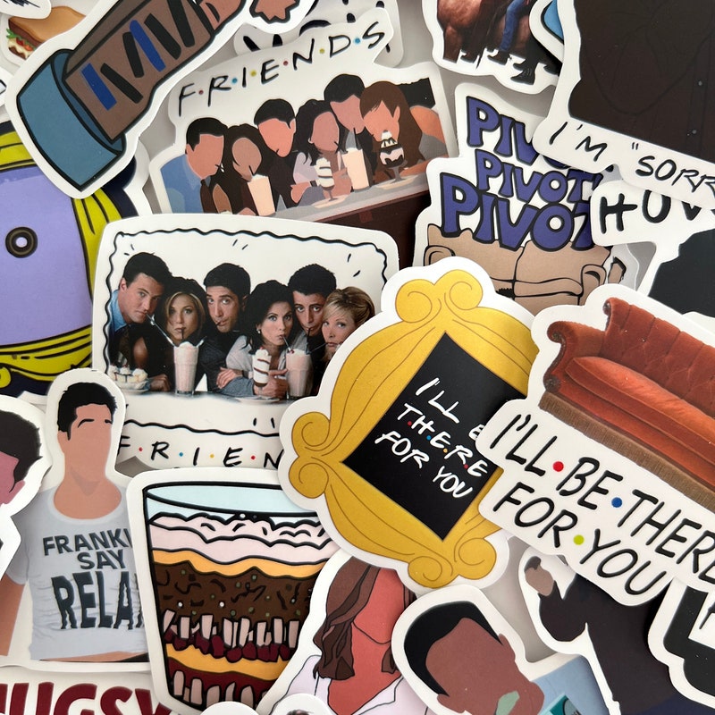 Friends Stickers - Etsy