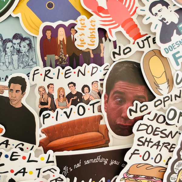 Friends Stickers - Etsy