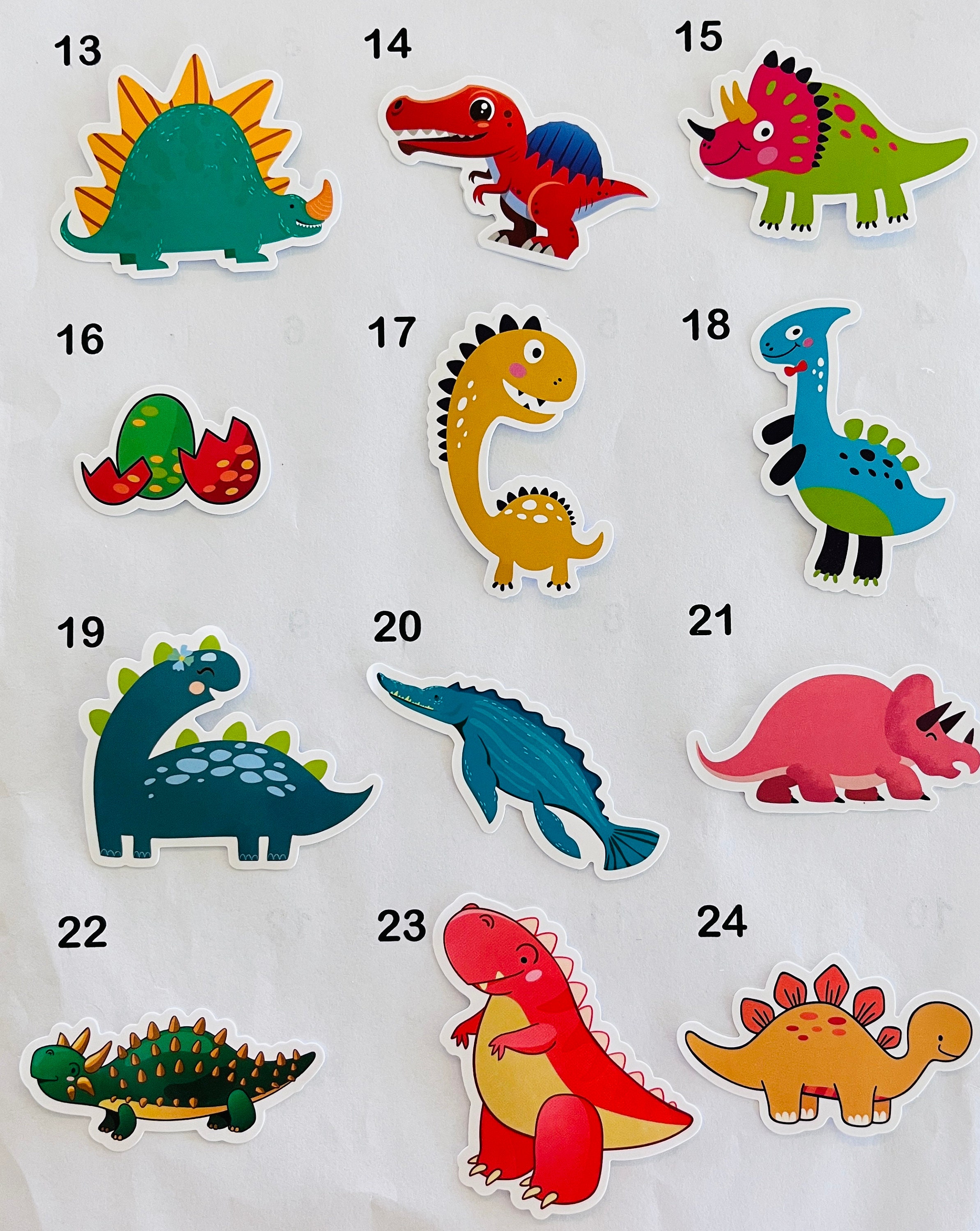 1 50 Pcs 2 Dinosaur Stickers Party Favor Kid Gift Piñata - Etsy