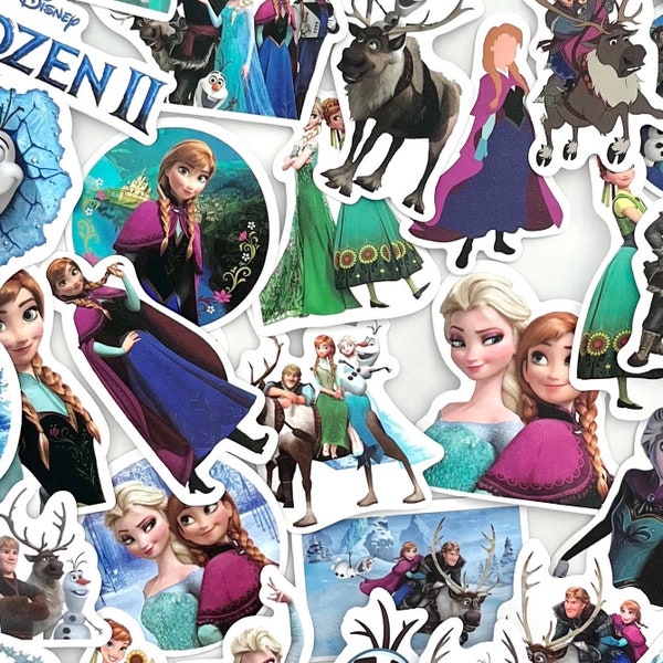 Elsa Stickers - Etsy