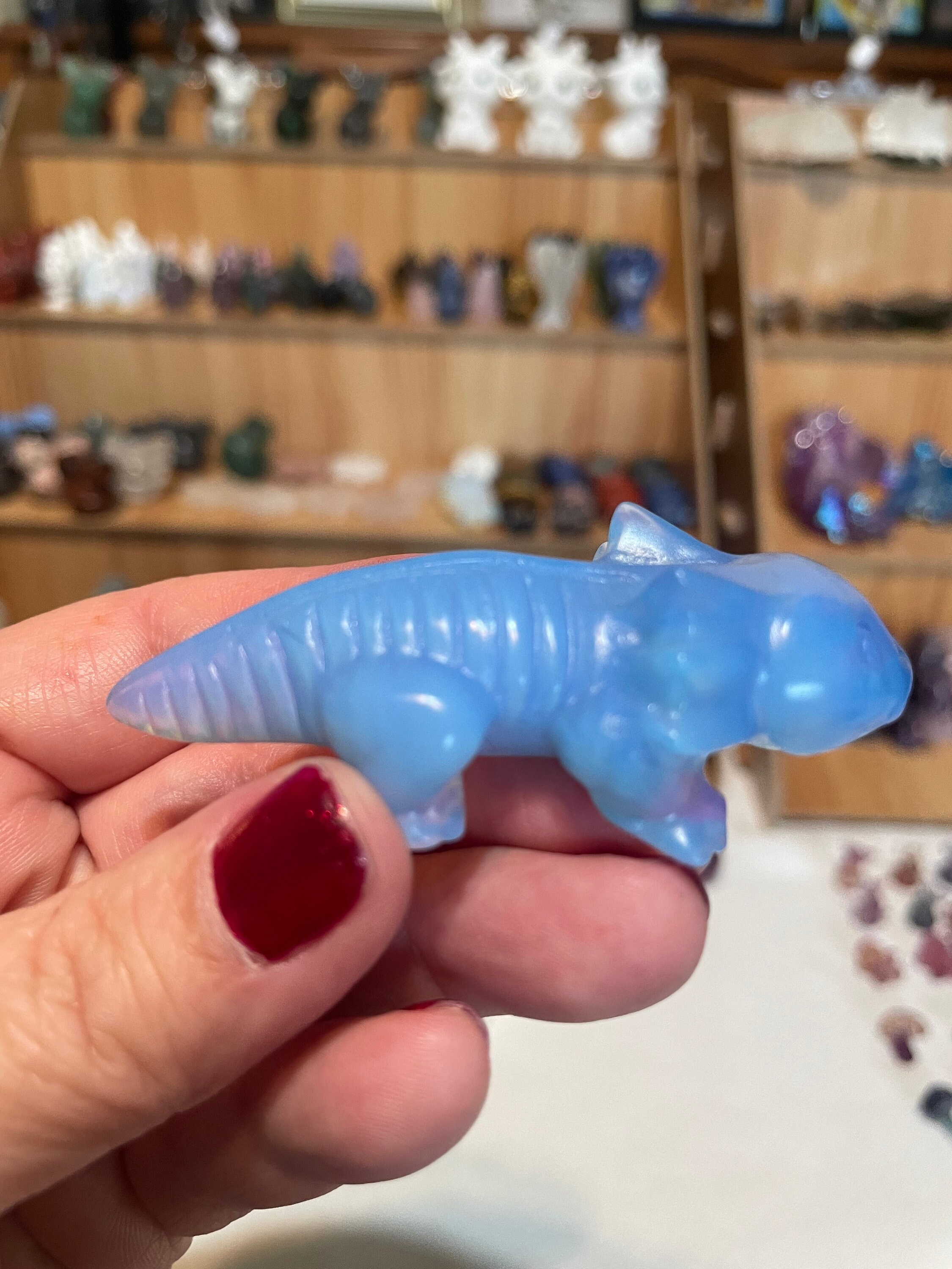 Axolotl Crystal Carving - Etsy