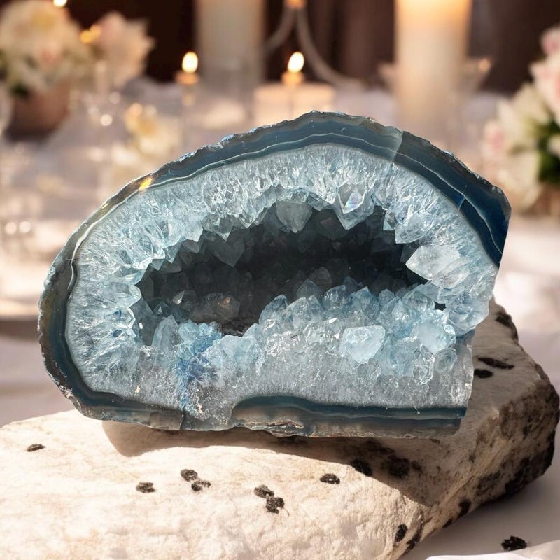 Geode Display - Etsy
