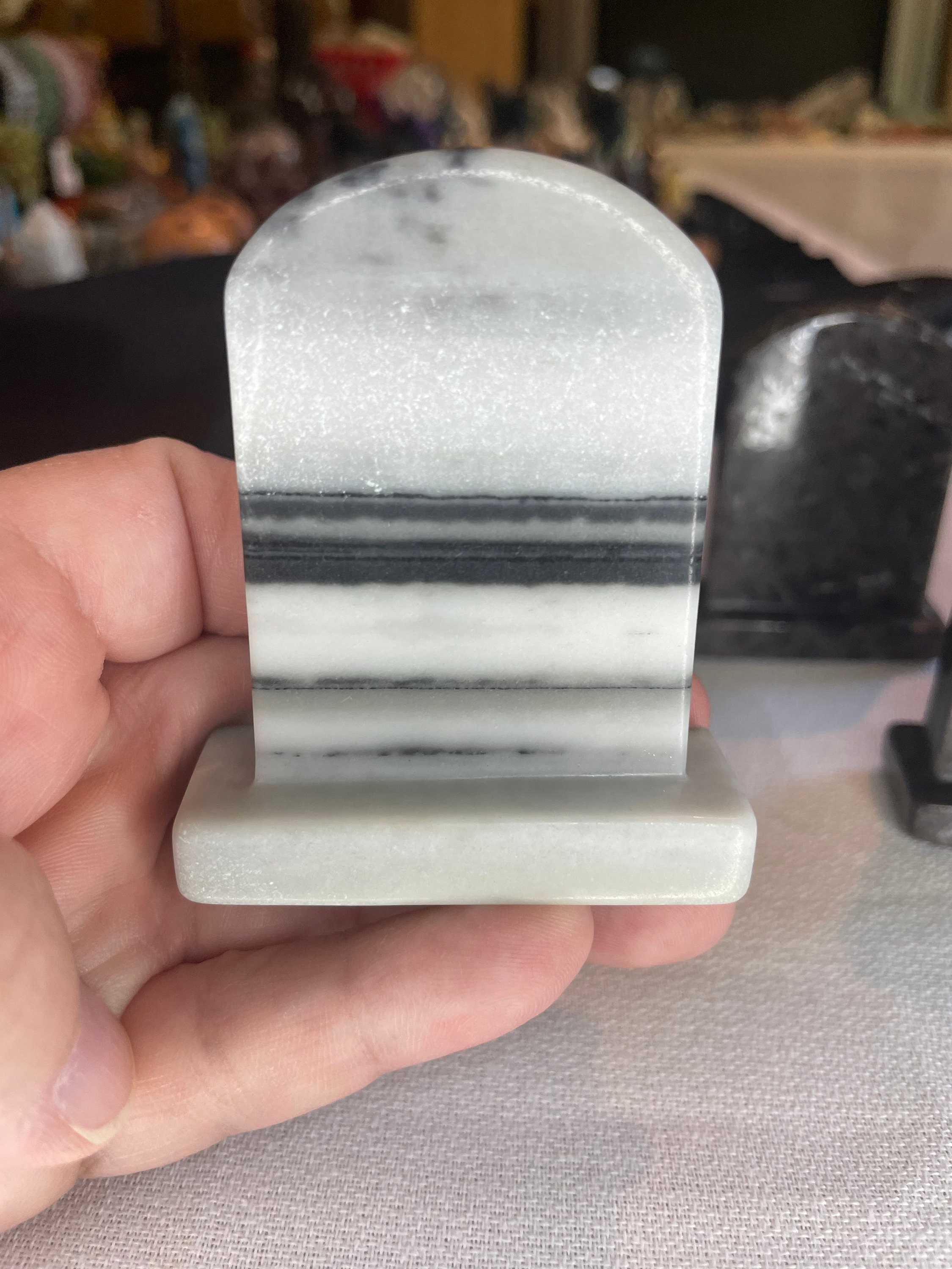 Hand Carved Crystal Tombstone/headstone in Multiple Materials - Etsy