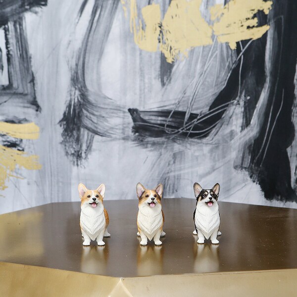 Corgi Statue - Etsy