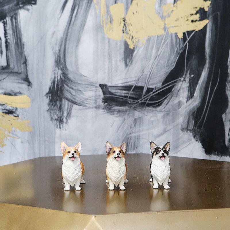 Corgi Statue - Etsy