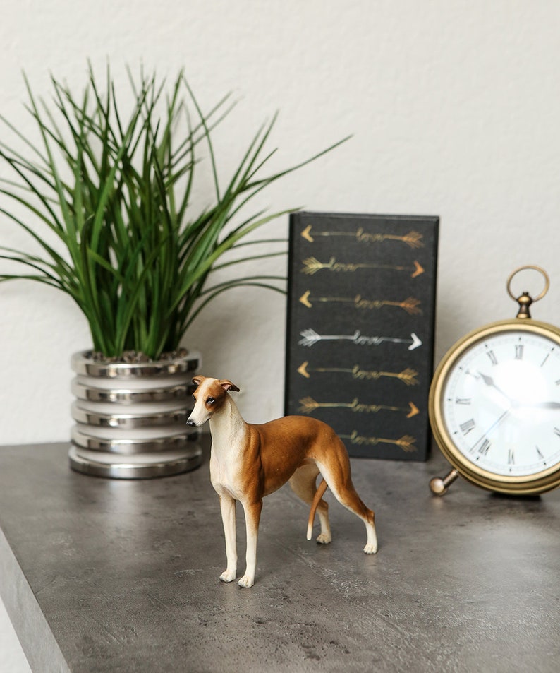 Handmade Greyhound Statue 1:6 - Etsy