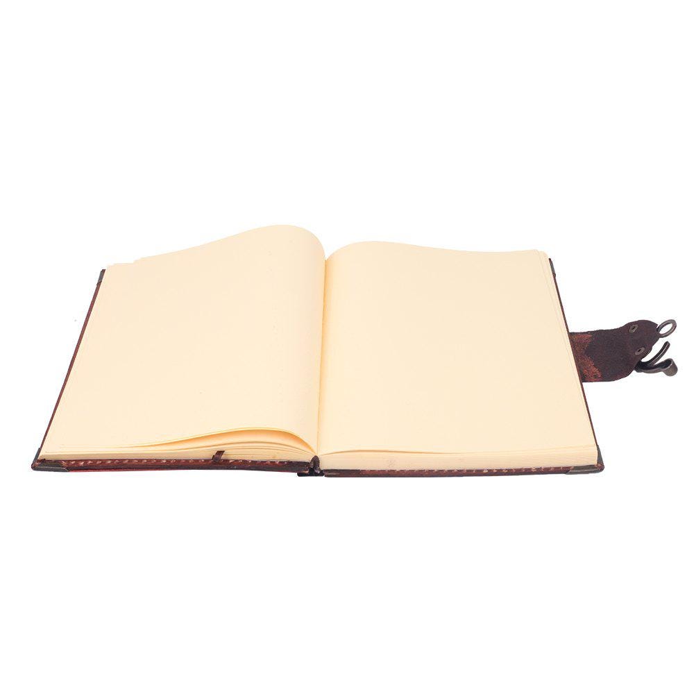 Unique Brown Flying Eagle Leather Journal - Etsy