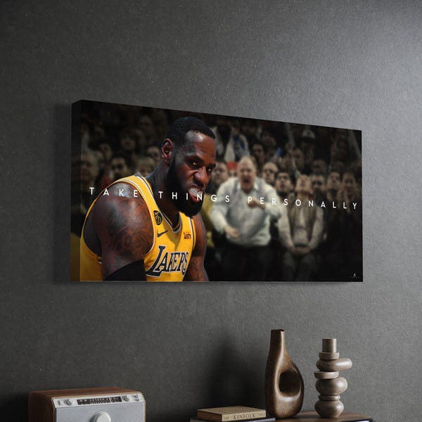 Lebron Painting - Etsy