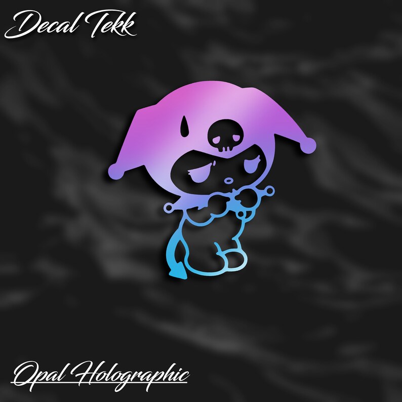 Cute Cartoon Kuromi Decal Car Truck Windshield Laptop - Etsy