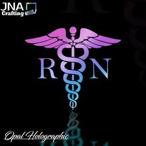 RN With Letters Logo Decal Car, Truck, Windshield, Laptop, Vinyl ...