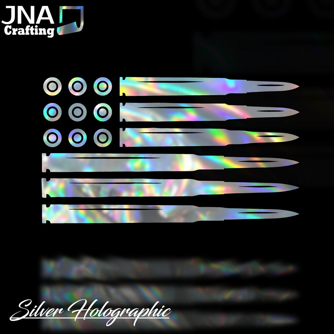 American Flag Made of Bullets Decal ,car, Truck, Windshield, Laptop ...