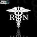 RN With Letters Logo Decal Car, Truck, Windshield, Laptop, Vinyl ...
