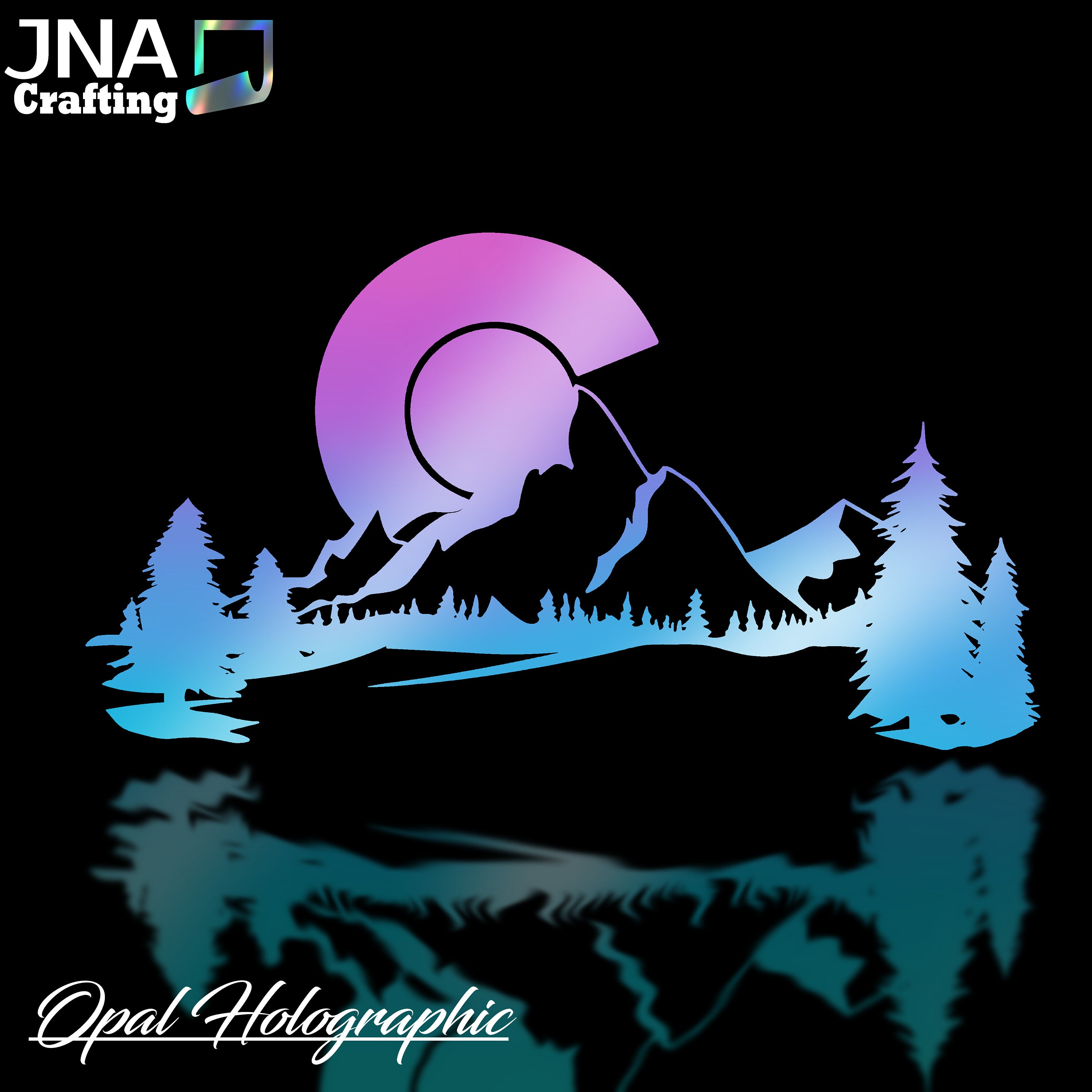 C Colorado Mountains Decal Car/truck/windshield/bumper/laptop/vinyl ...
