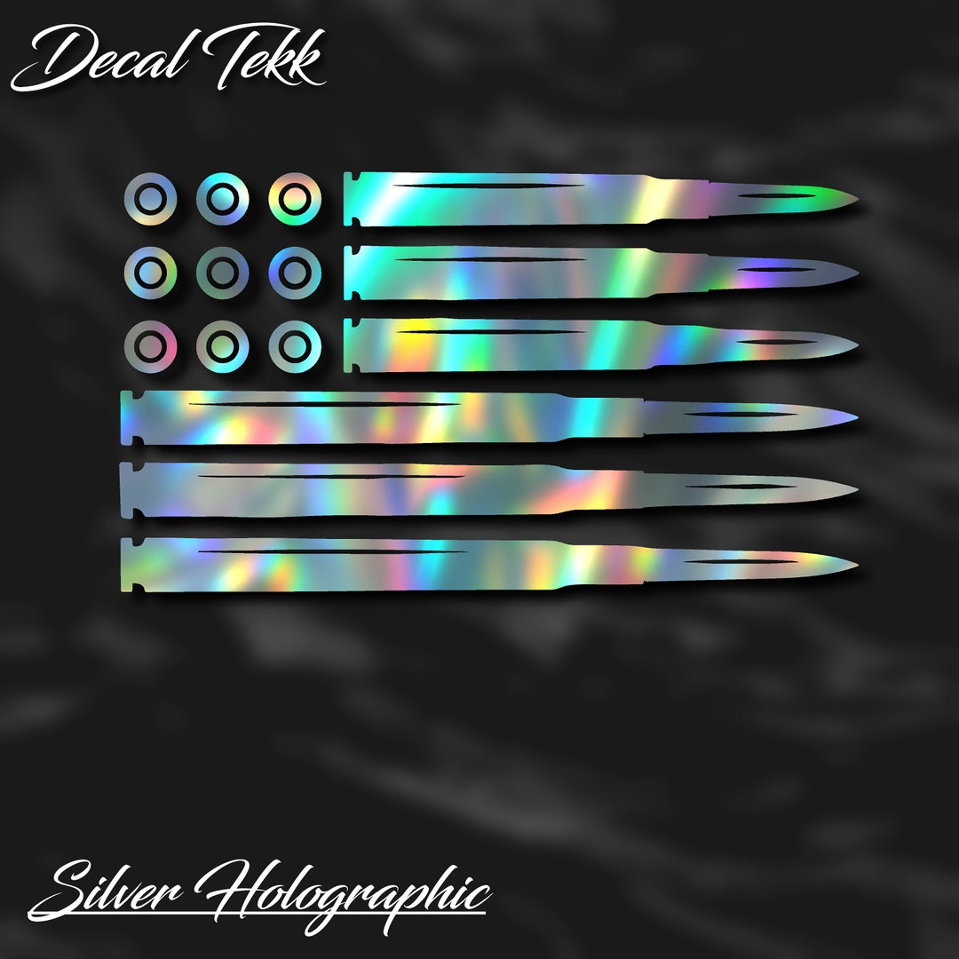 American Flag Made of Bullets Decal car Truck Windshield - Etsy