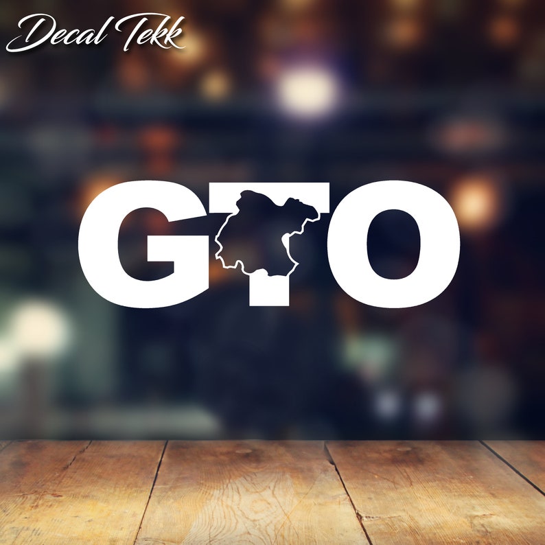 GTO Guanajuato Sticker Decal Car Truck Windshield Laptop - Etsy