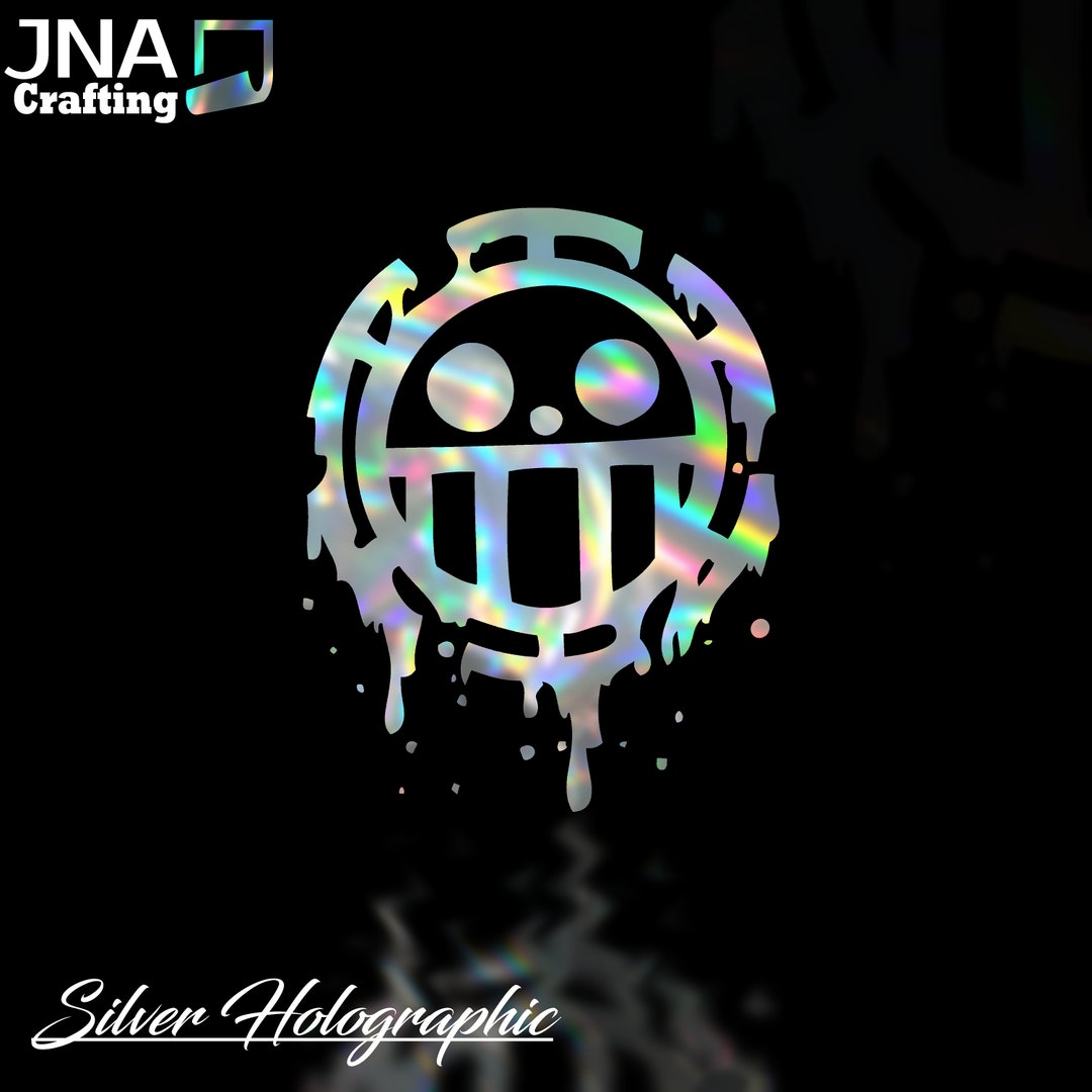 Anime Dripping Symbol Face Decal Car, Truck, Windshield, Laptop, Vinyl ...